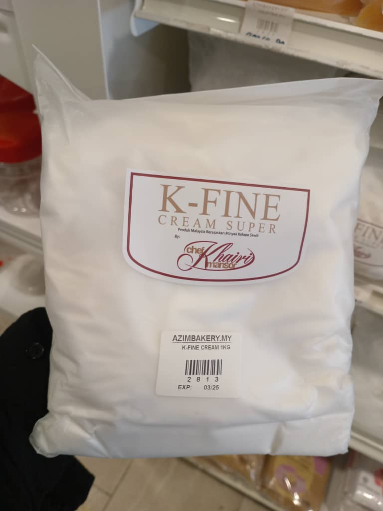 K Fine Cream 250 Bread Improver Cake Improver - by Azim Bakery BCH Rawang