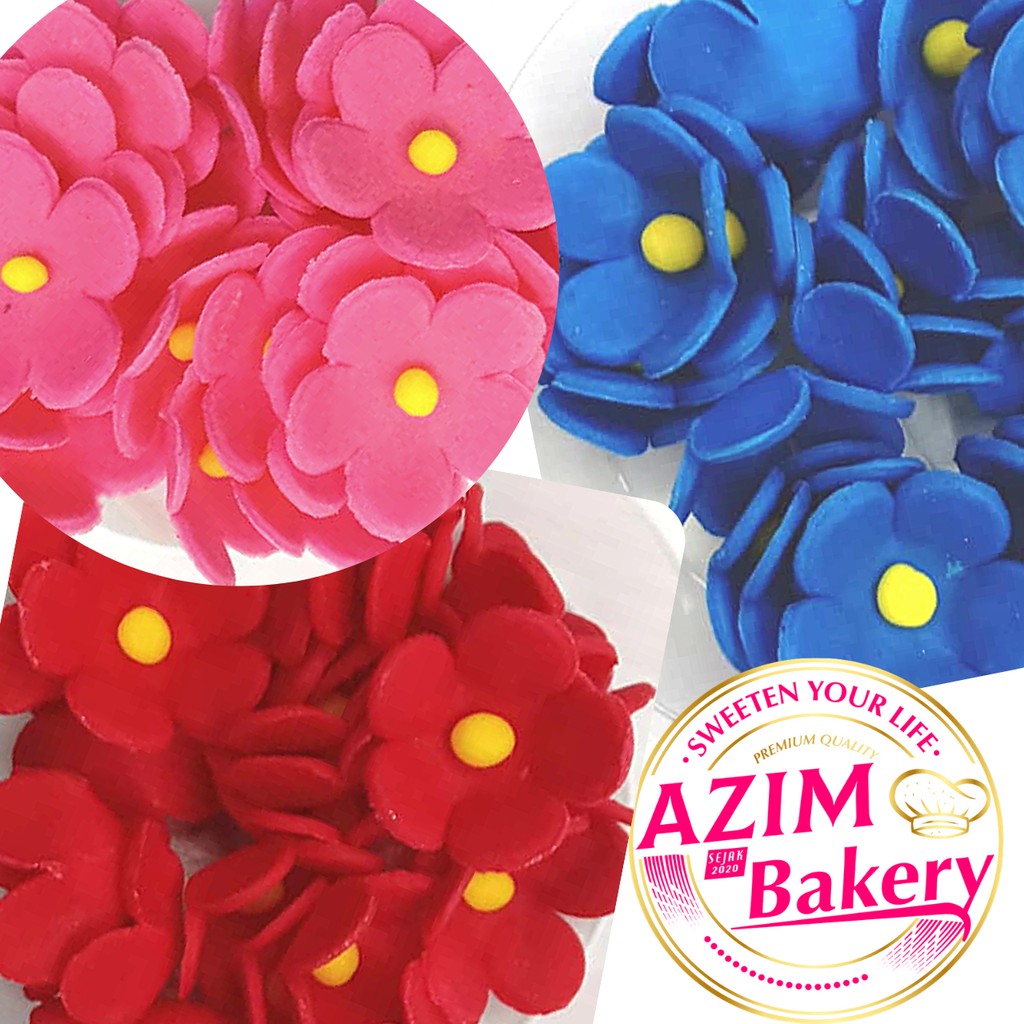 Sugar Gum Paste | Gum Paste Flower | Gum Paste Blossom (M Size) Sugar