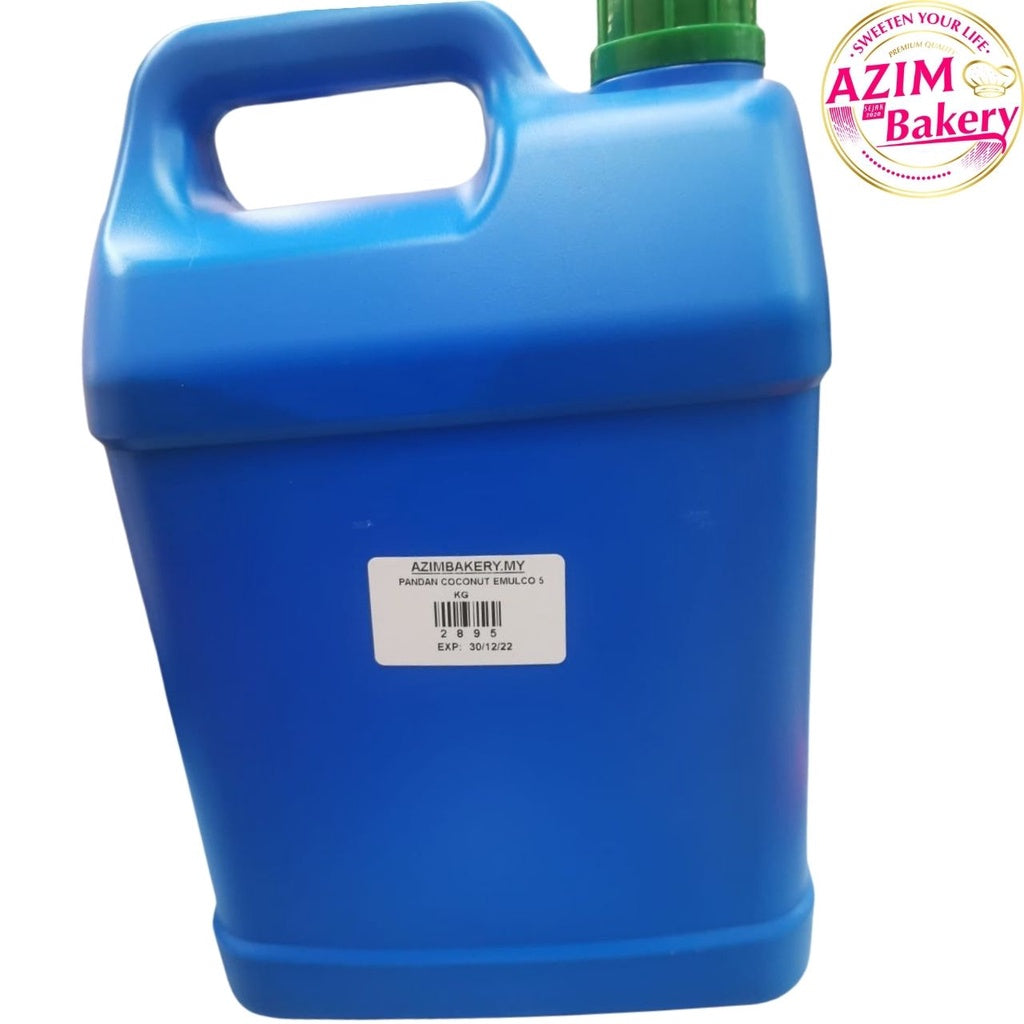 Pandan Coconut Emulco 5KG Perisa Coklat, Perisa Strawberry, Perisa Van