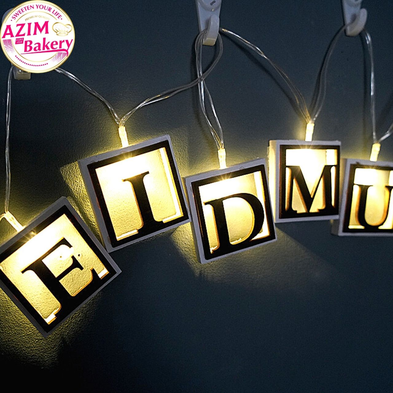 Lampu Hiasan Ramadhan String Wooden Ramadan Party Festival Muslim Islam ...