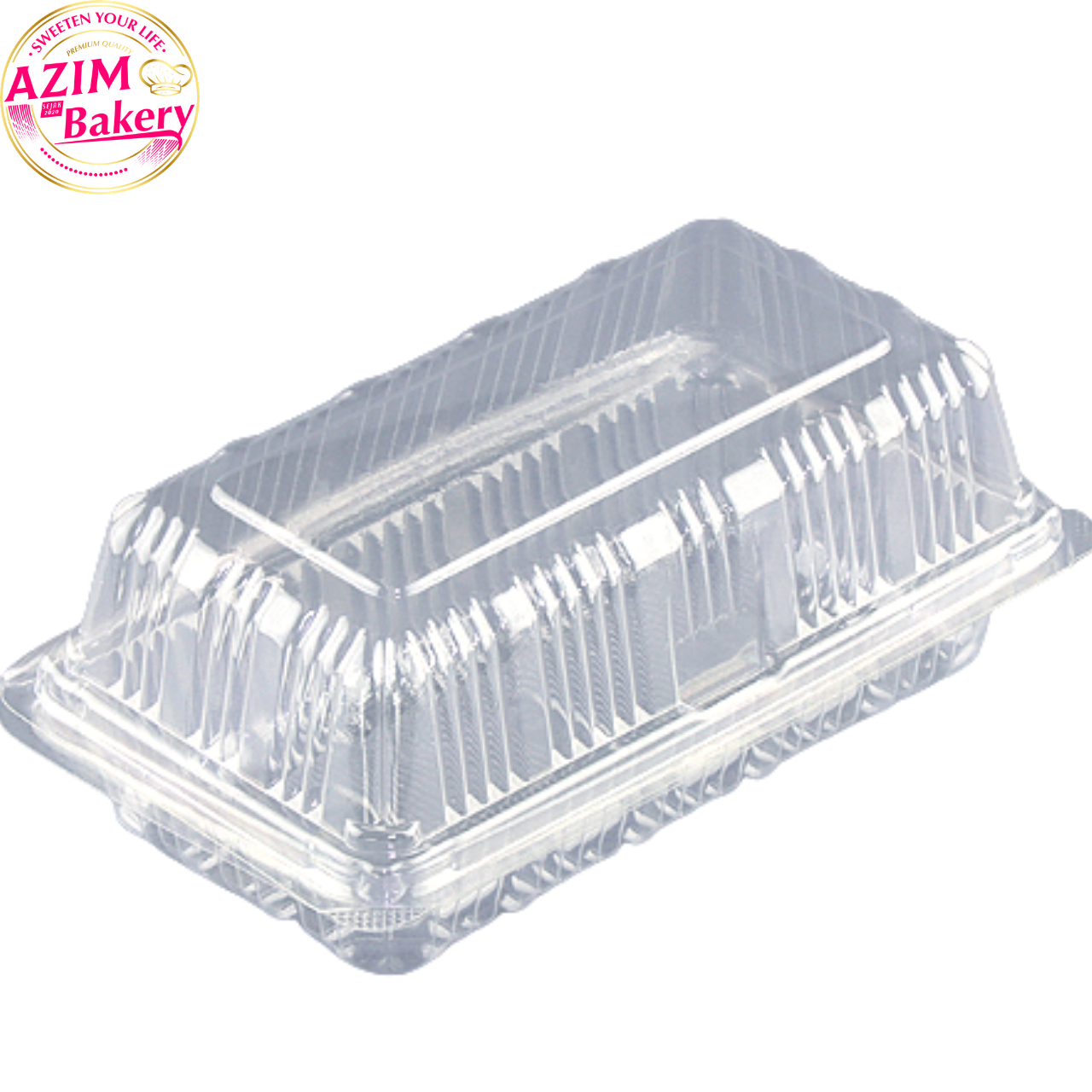 Cake Box CS-10L Bekas Kek Plastik -10pcs- by Azim Bakery BCH Rawang