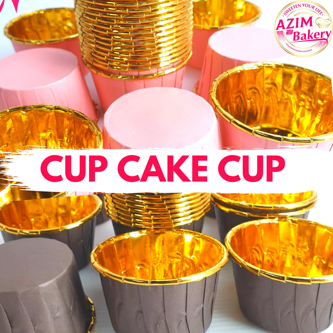 Muffin Cup Baking Cup Solo Cup Cupcake Cup Cawan Kek - by Azim Bakery ...