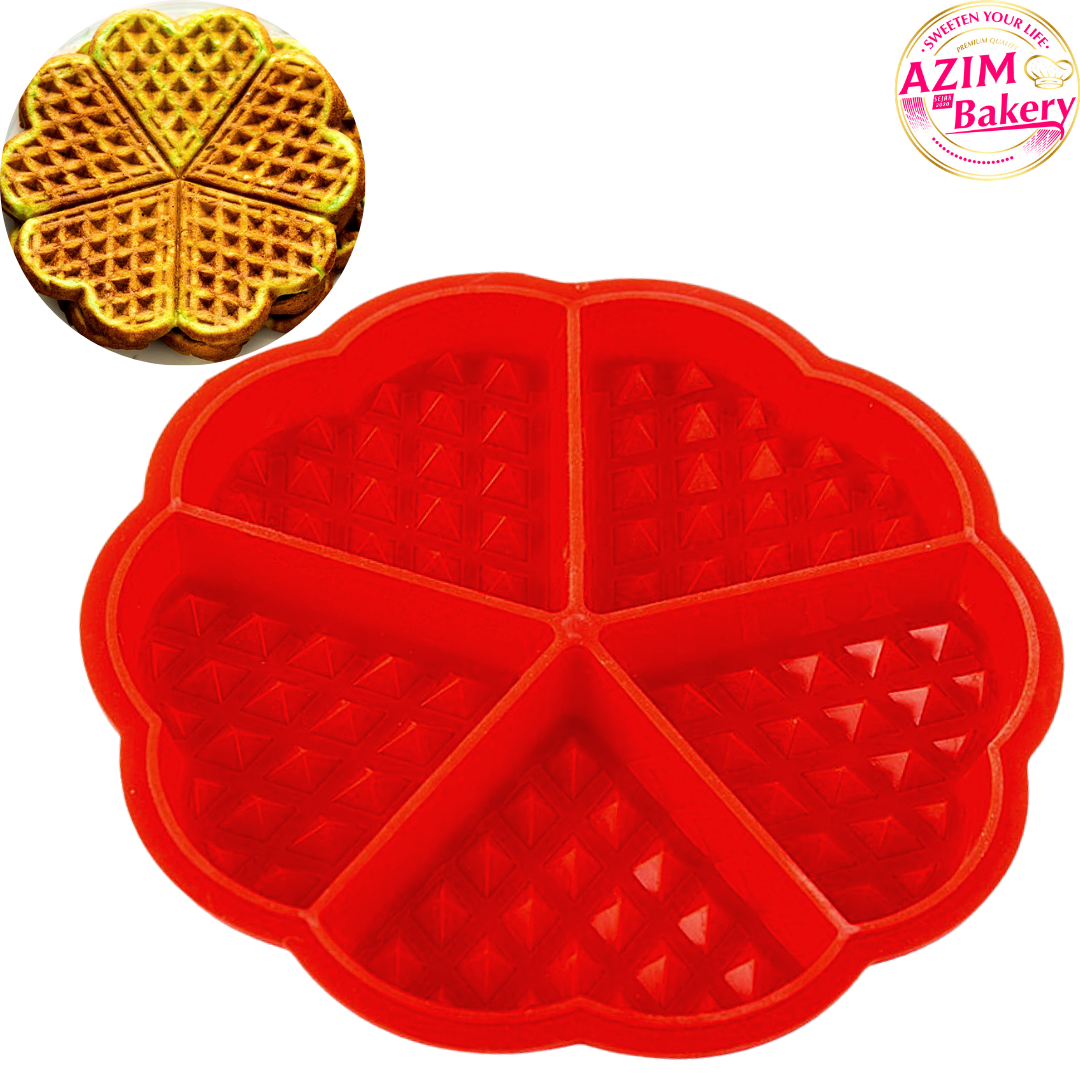 Waffle Silicone Mold - by Azim Bakery BCH Rawang
