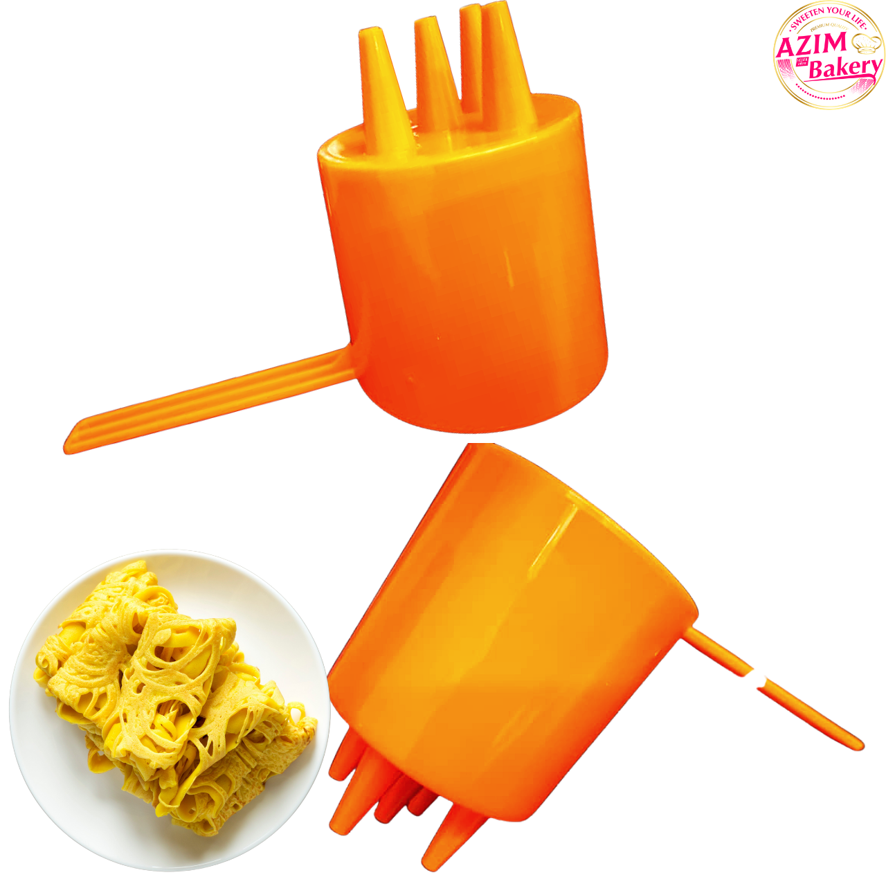 Acuan Roti Jala Cawan - by Azim Bakery BCH Rawang