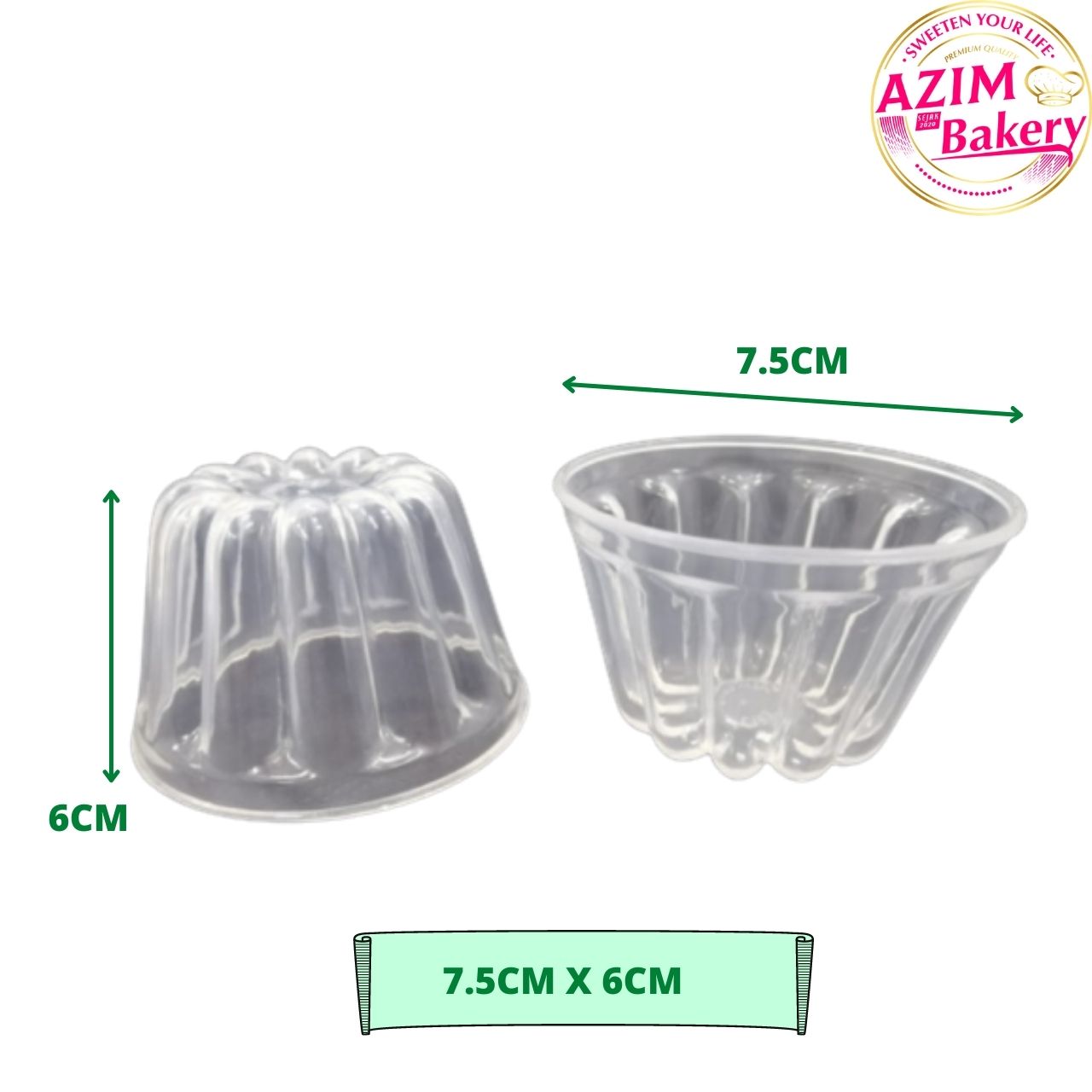 Acuan Puding Bunga - by Azim Bakery BCH Rawang