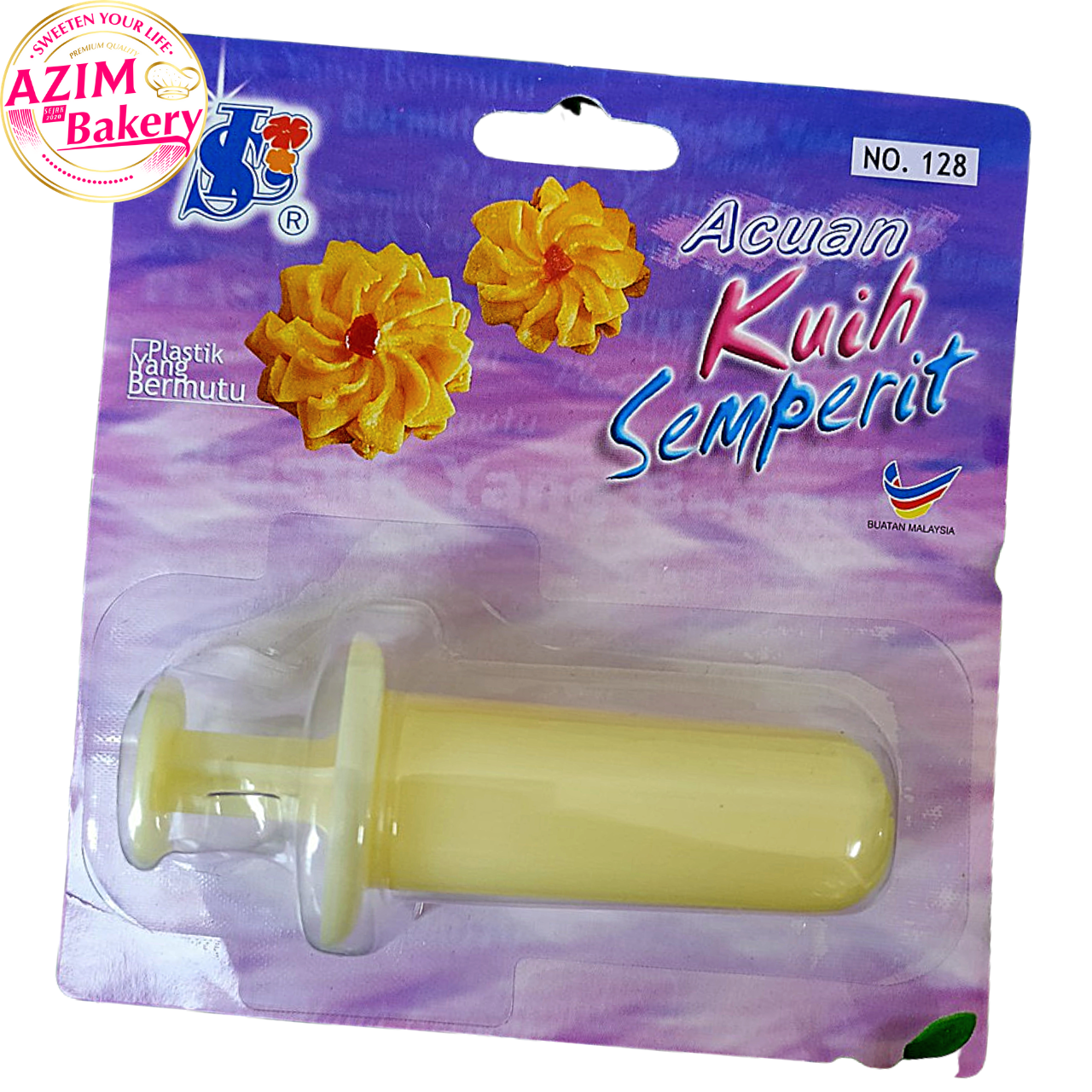 Acuan Kuih Semperit No 128 - by Azim Bakery BCH Rawang