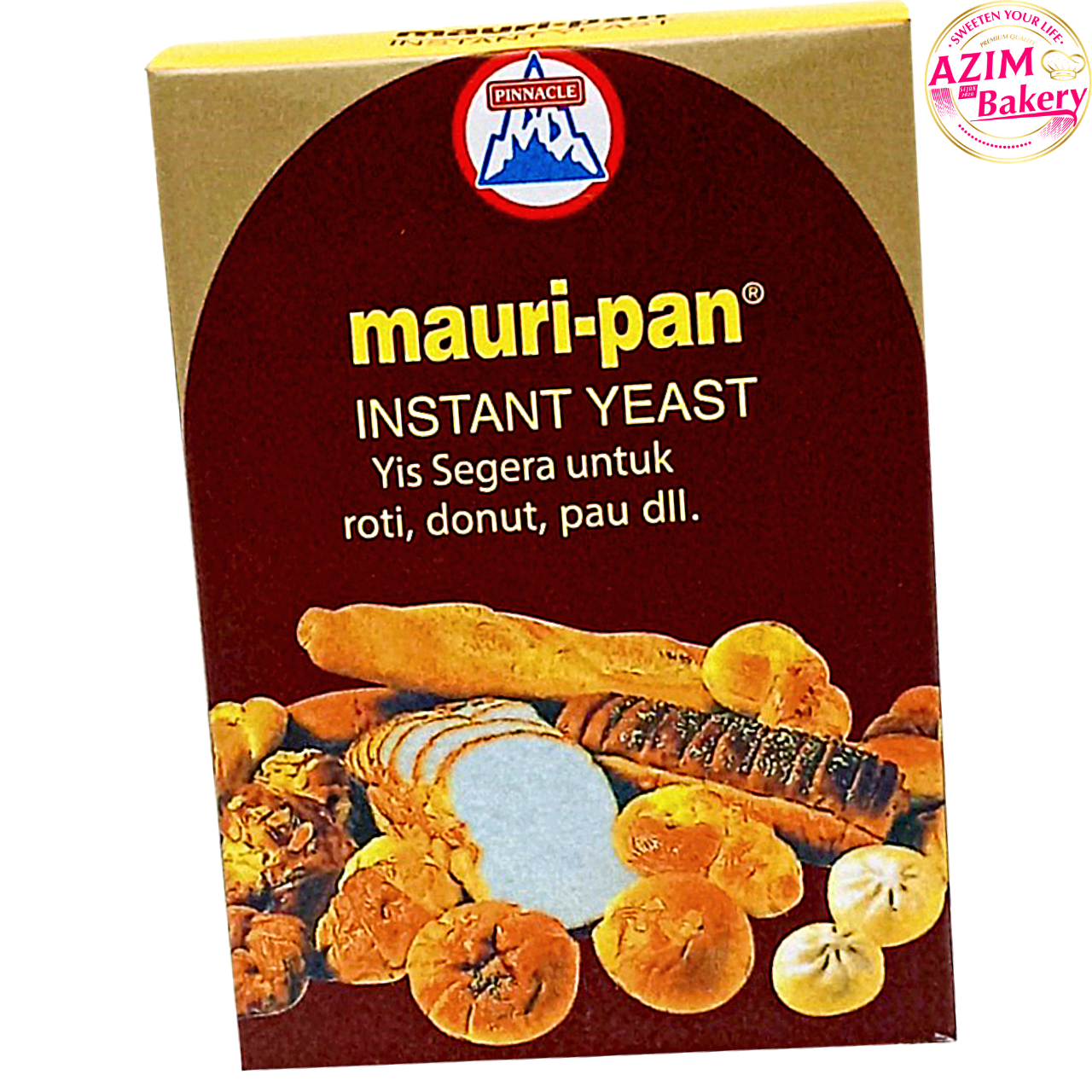 Mauripan Instant Dry Yeast 55g Yis Segera - by Azim Bakery BCH Rawang