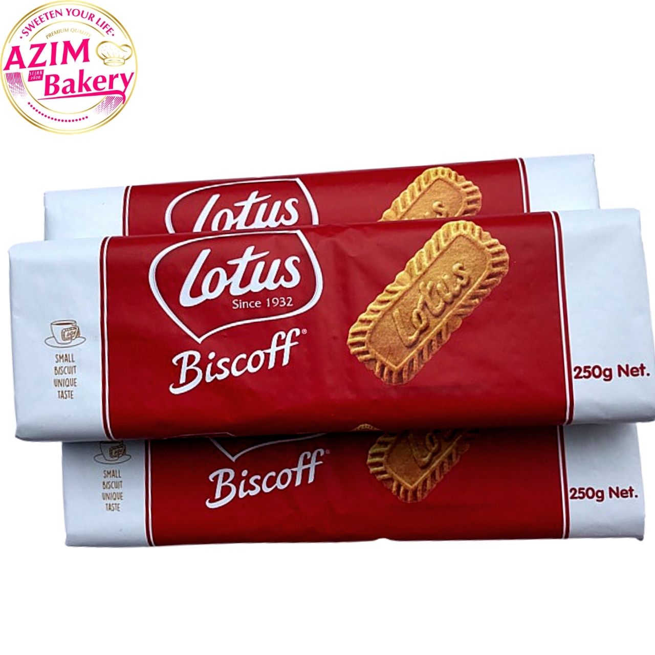Lotus Biscoff Caramelised Biscuit 250g - by Azim Bakery BCH Rawang