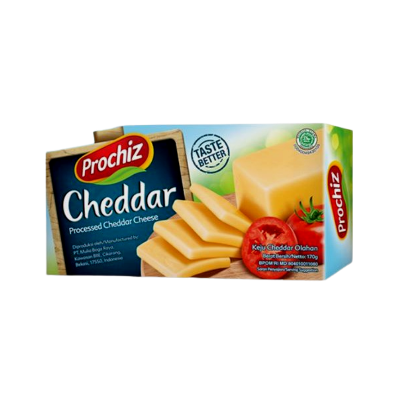 Prochiz Cheddar Cheese 170g - by Azim Bakery BCH Rawang