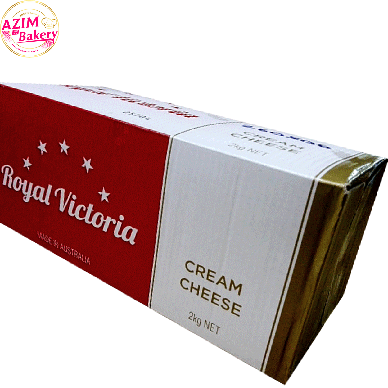 Royal Victoria 2kg Cream Cheese - by Azim Bakery BCH Rawang