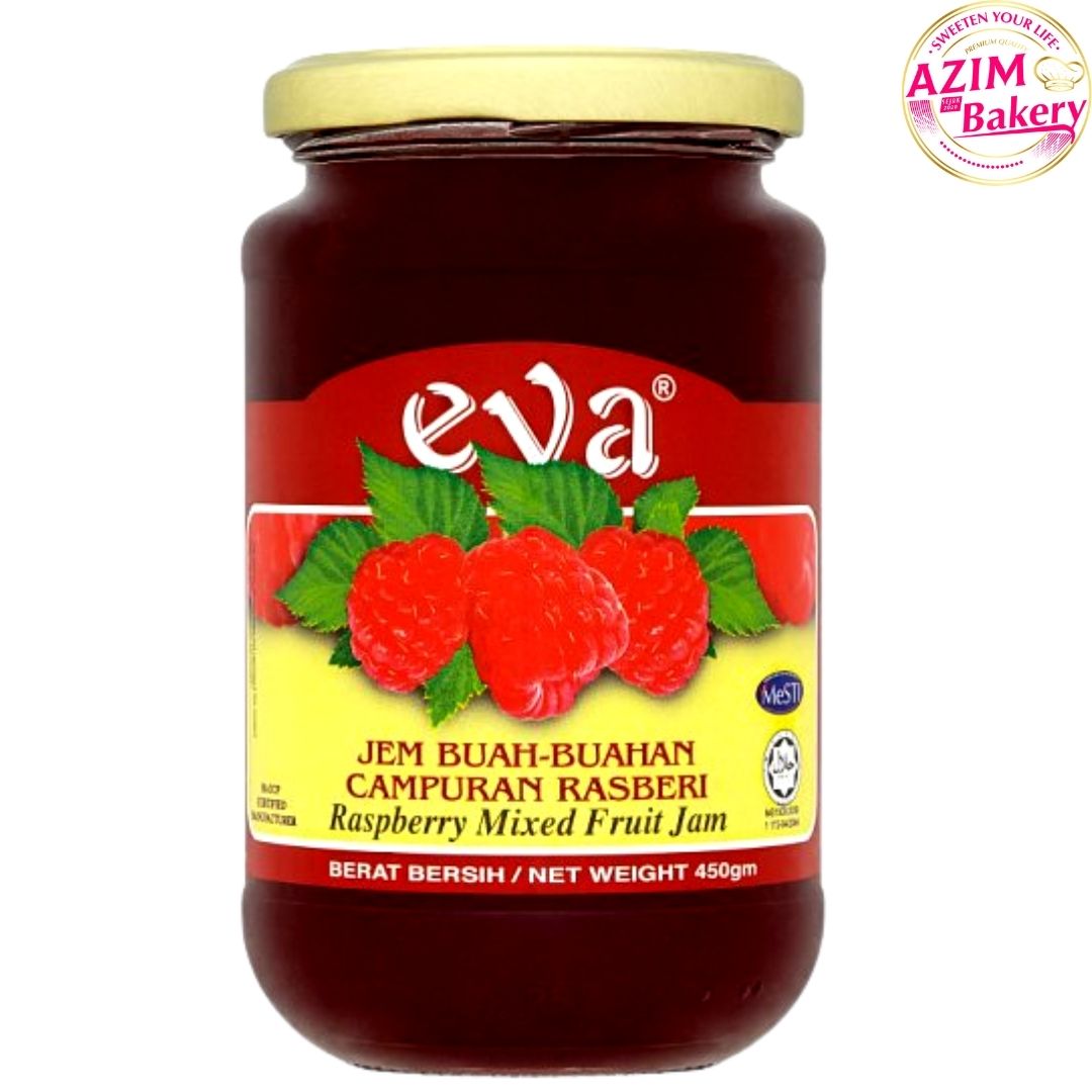 Eva Raspberry Jam 450G - by Azim Bakery BCH Rawang