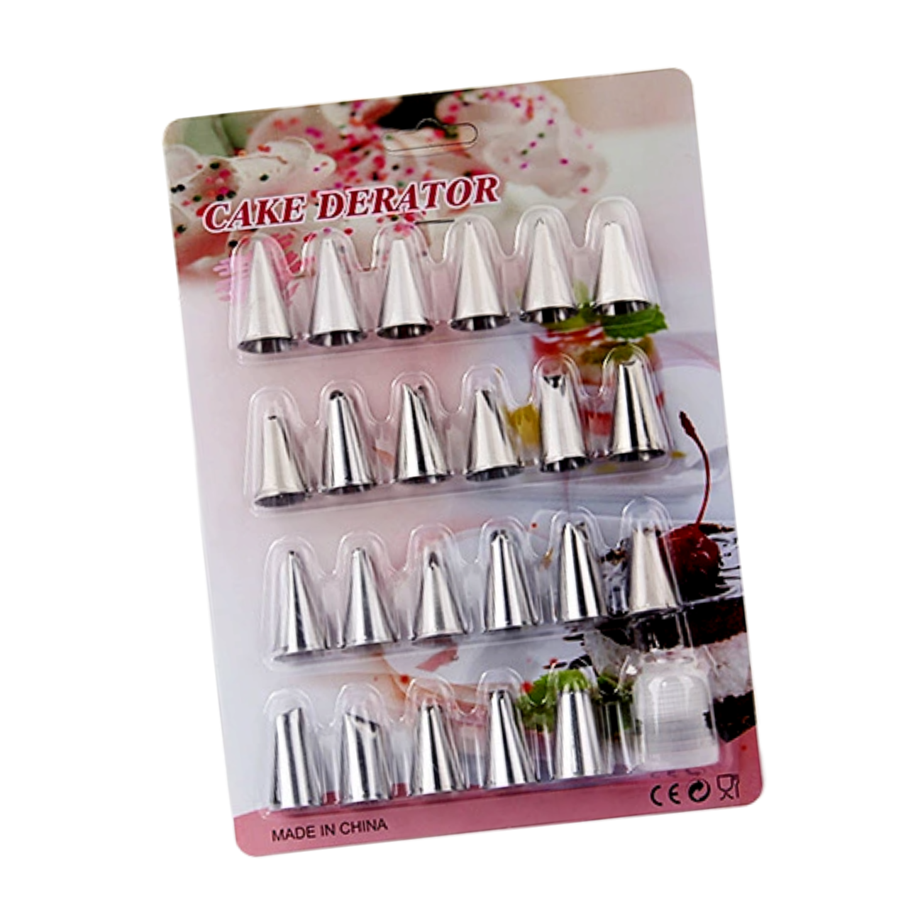 Set Cake Nozzles -24pcs- by Azim Bakery BCH Rawang