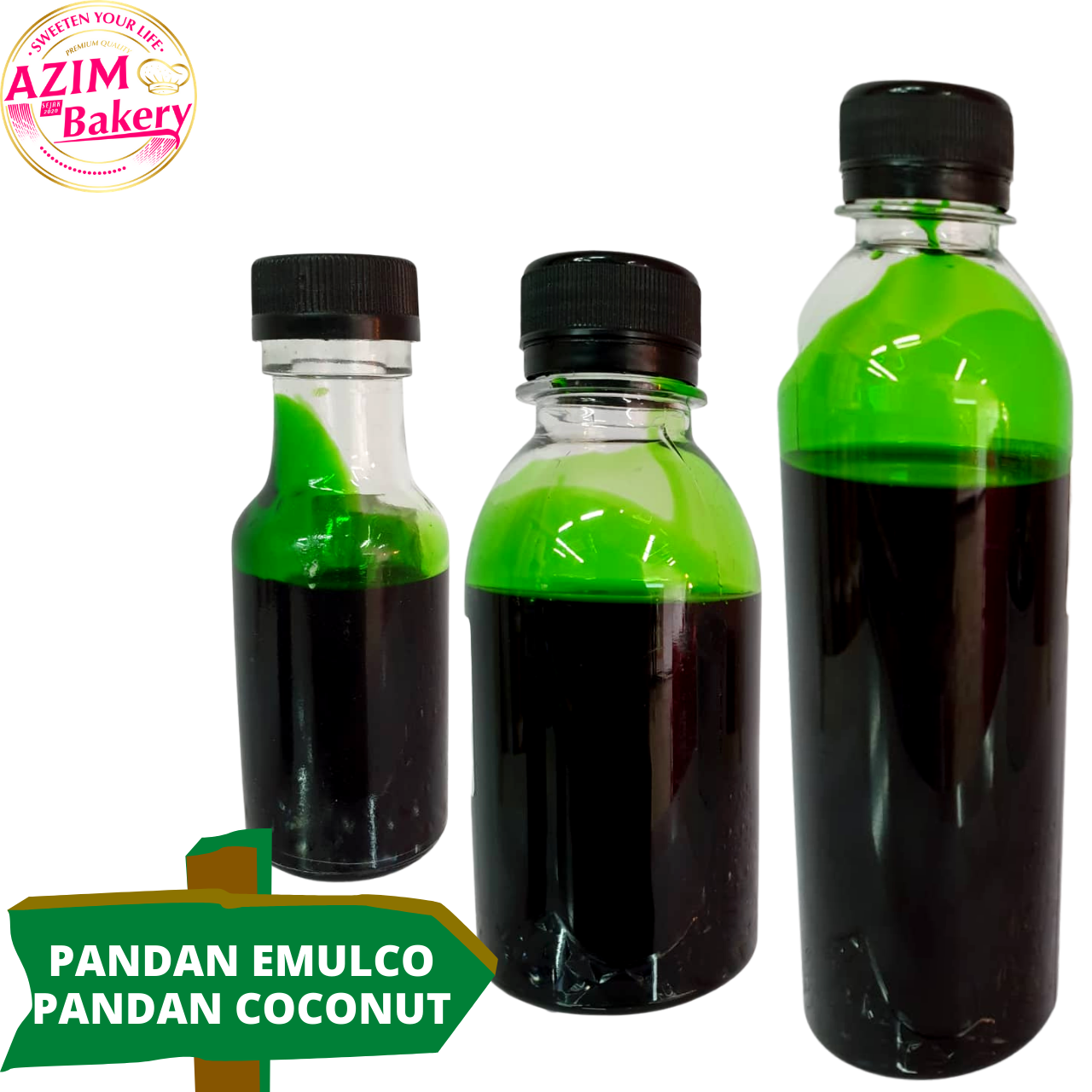 Pandan Coconut Pandan Emulco Food Flavoring Coloring - by Azim Bakery ...