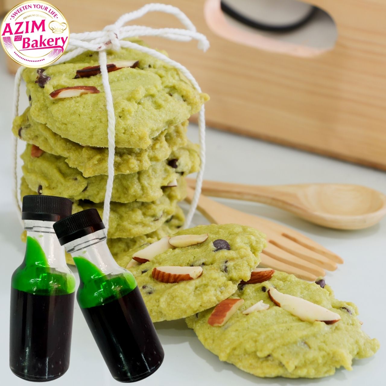 Pandan Coconut Pandan Emulco Food Flavoring Coloring - by Azim Bakery ...