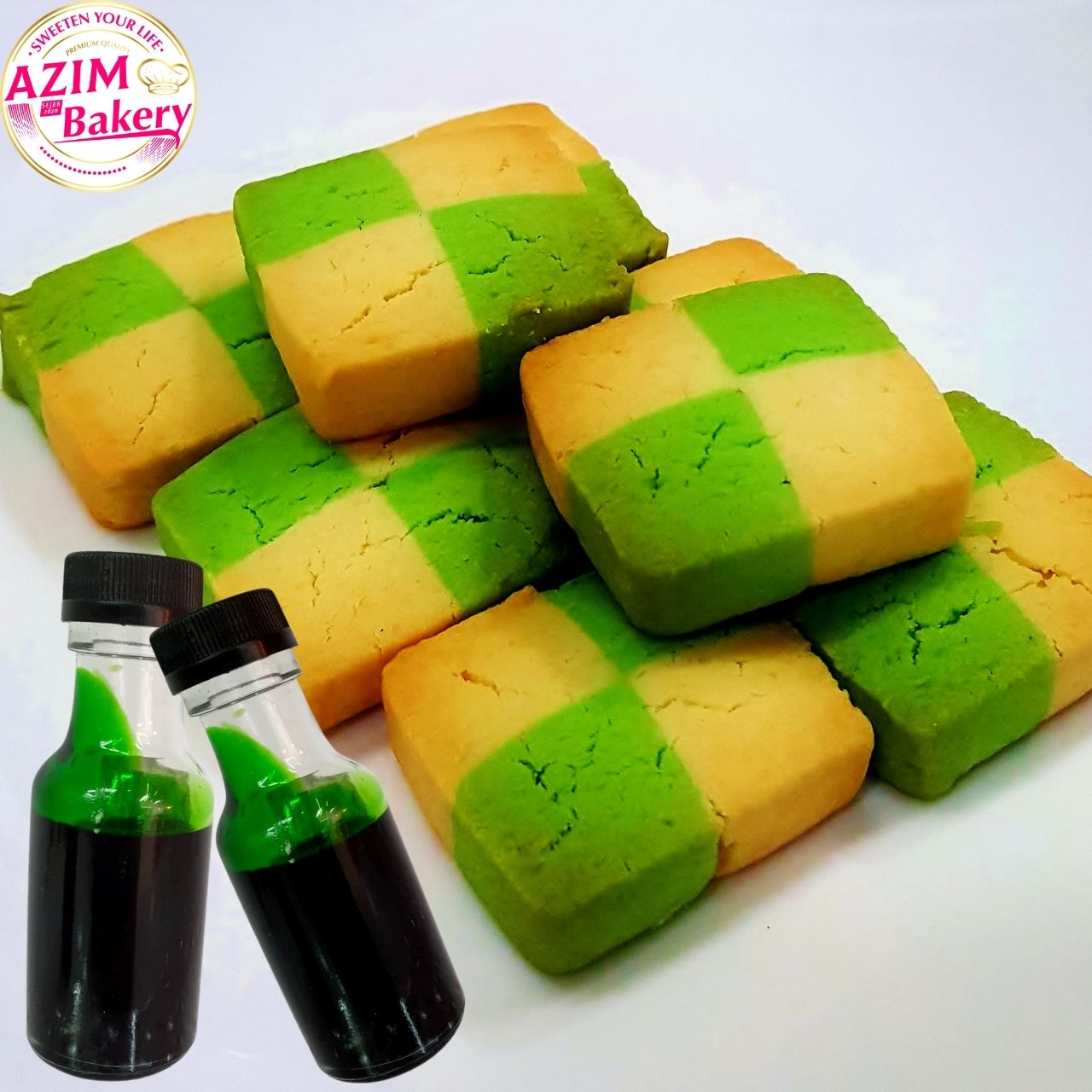 Pandan Coconut Pandan Emulco Food Flavoring Coloring - by Azim Bakery ...