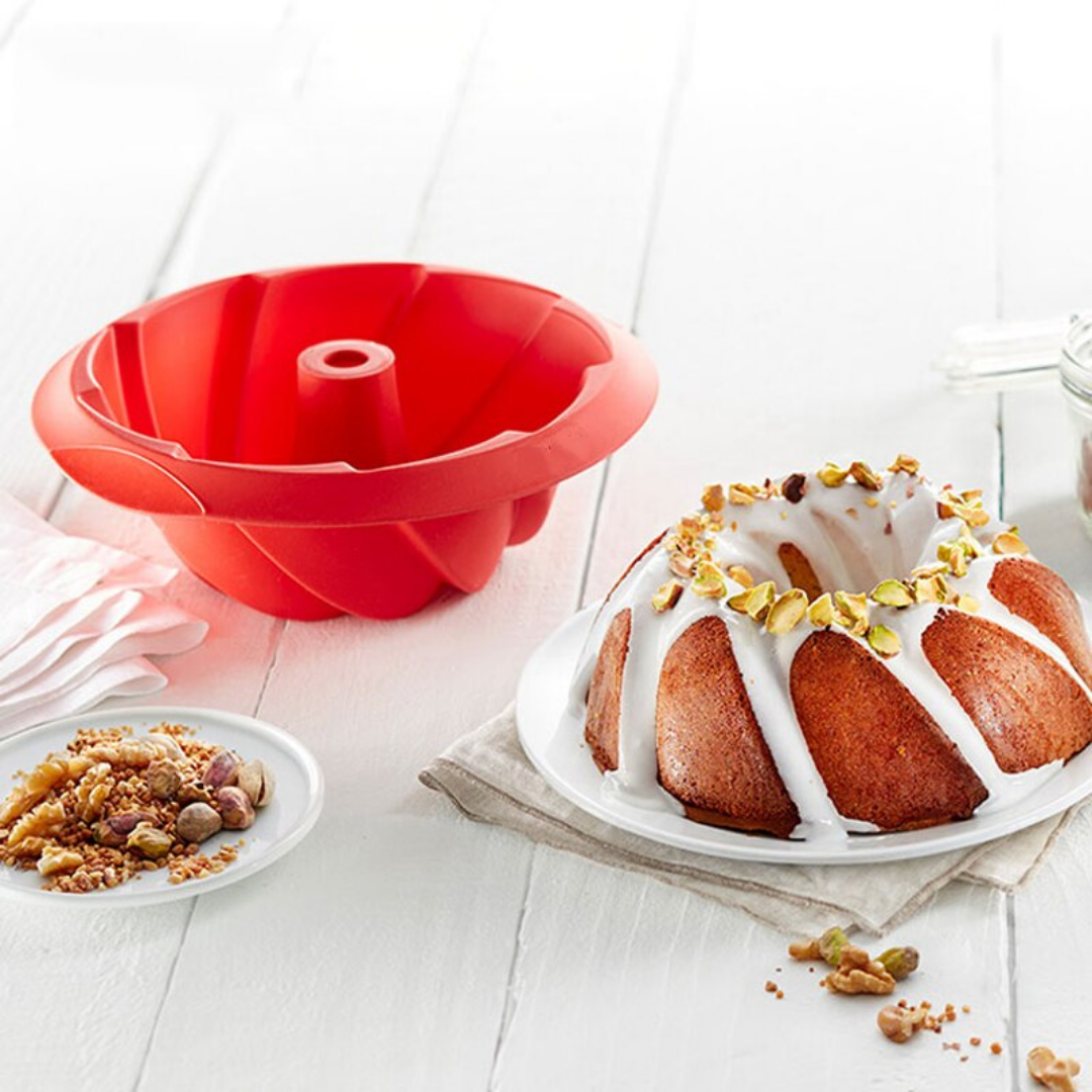 Swirl Silicone Mold Acuan Kek Pusing Silikon - by Azim Bakery BCH Rawang